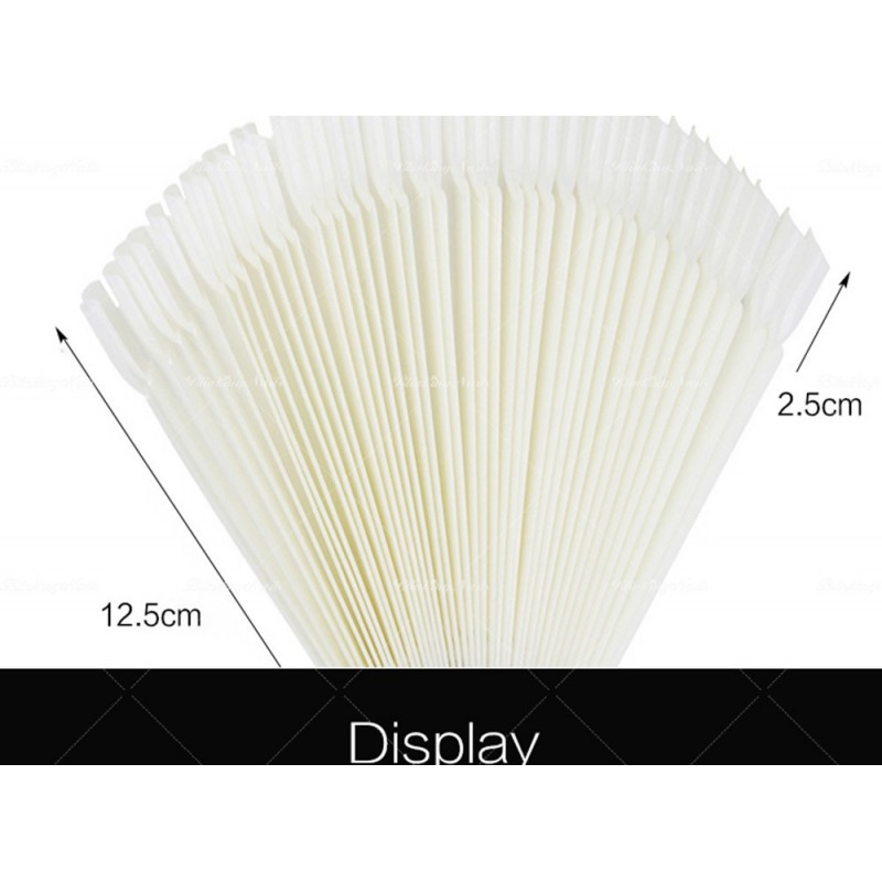 Large 12cm Matte Nail Polish Sample Fan for 50 Nails ___KRY030/039 (302)