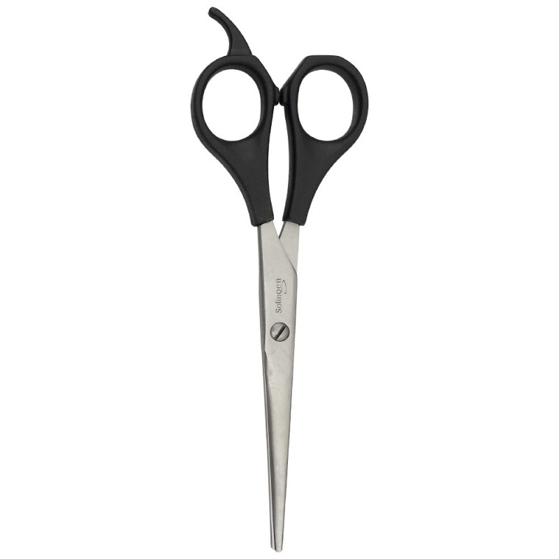 Hairdressing straight scissors with plastic handles 17.5 cm ___NAT170 ...